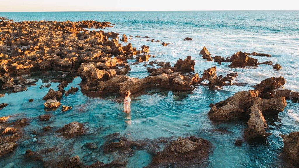 Coconut Wells: Dive into Broome's Enchanting Rock Pools.