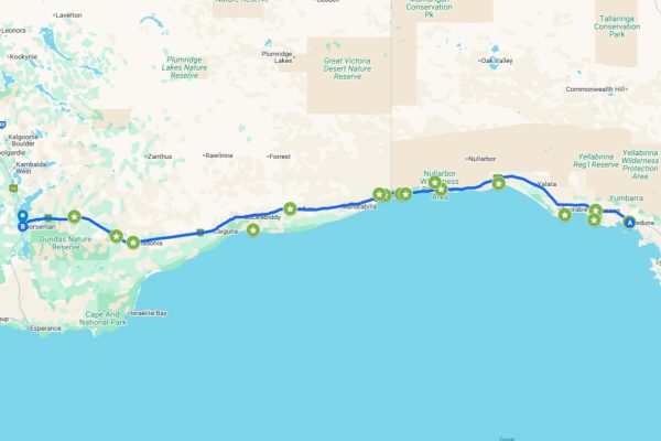 4-Day Nullarbor Road Trip + FREE Downloadable Map